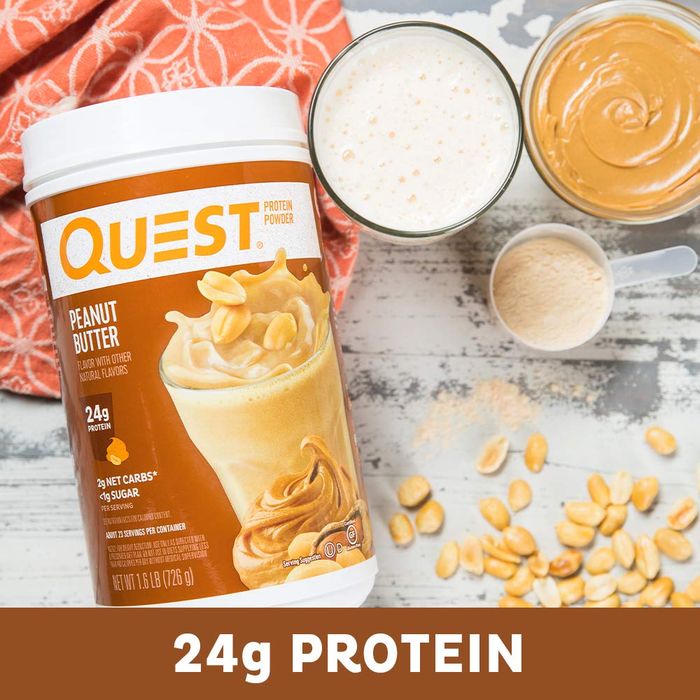 delicious peanut butter protein shake
