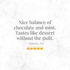 Delicious peppermint chocolate infusion