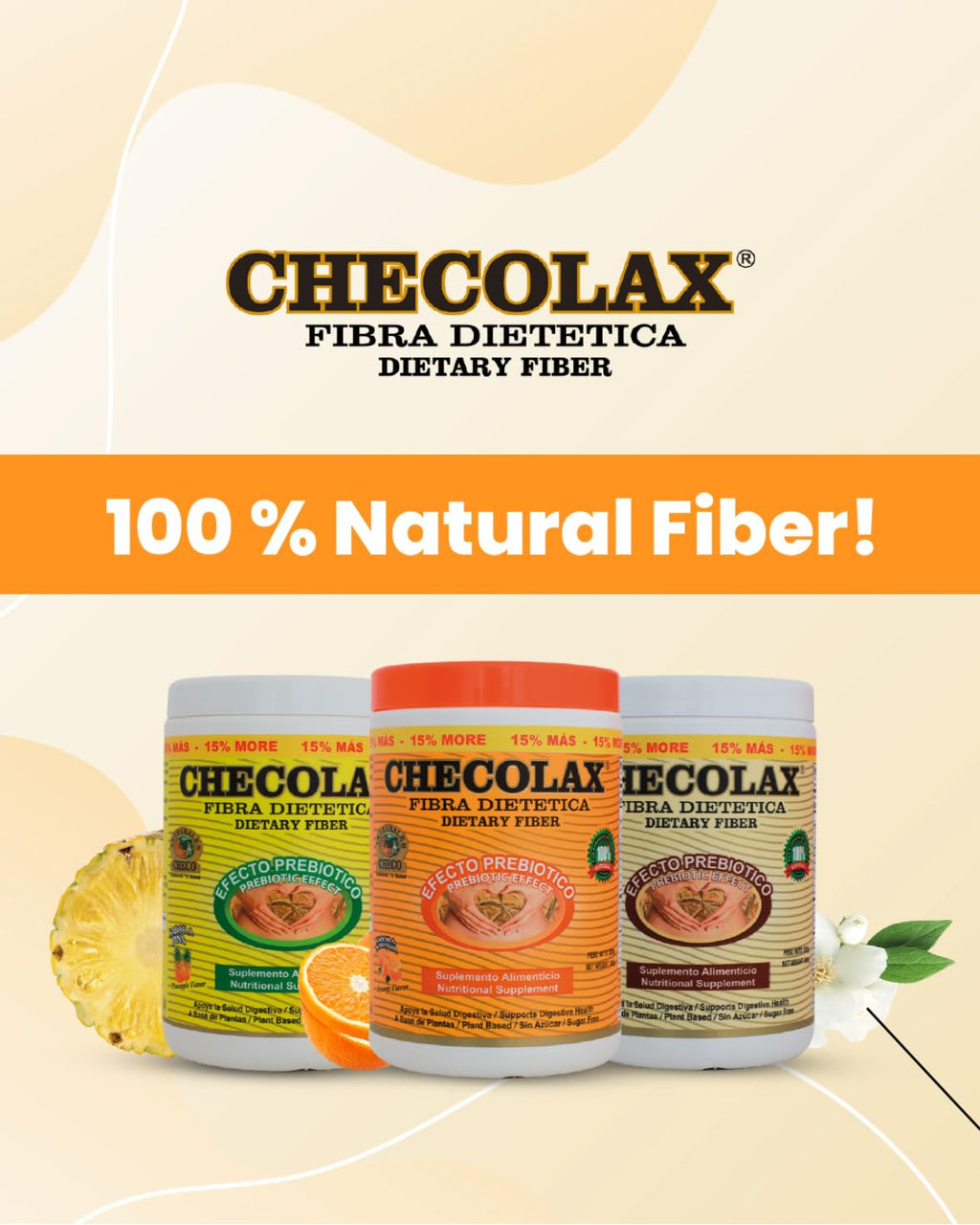delicious pineapple fiber powder