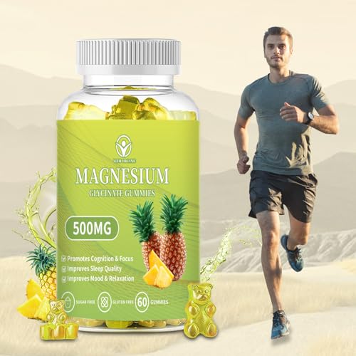 delicious pineapple magnesium gummies for energy