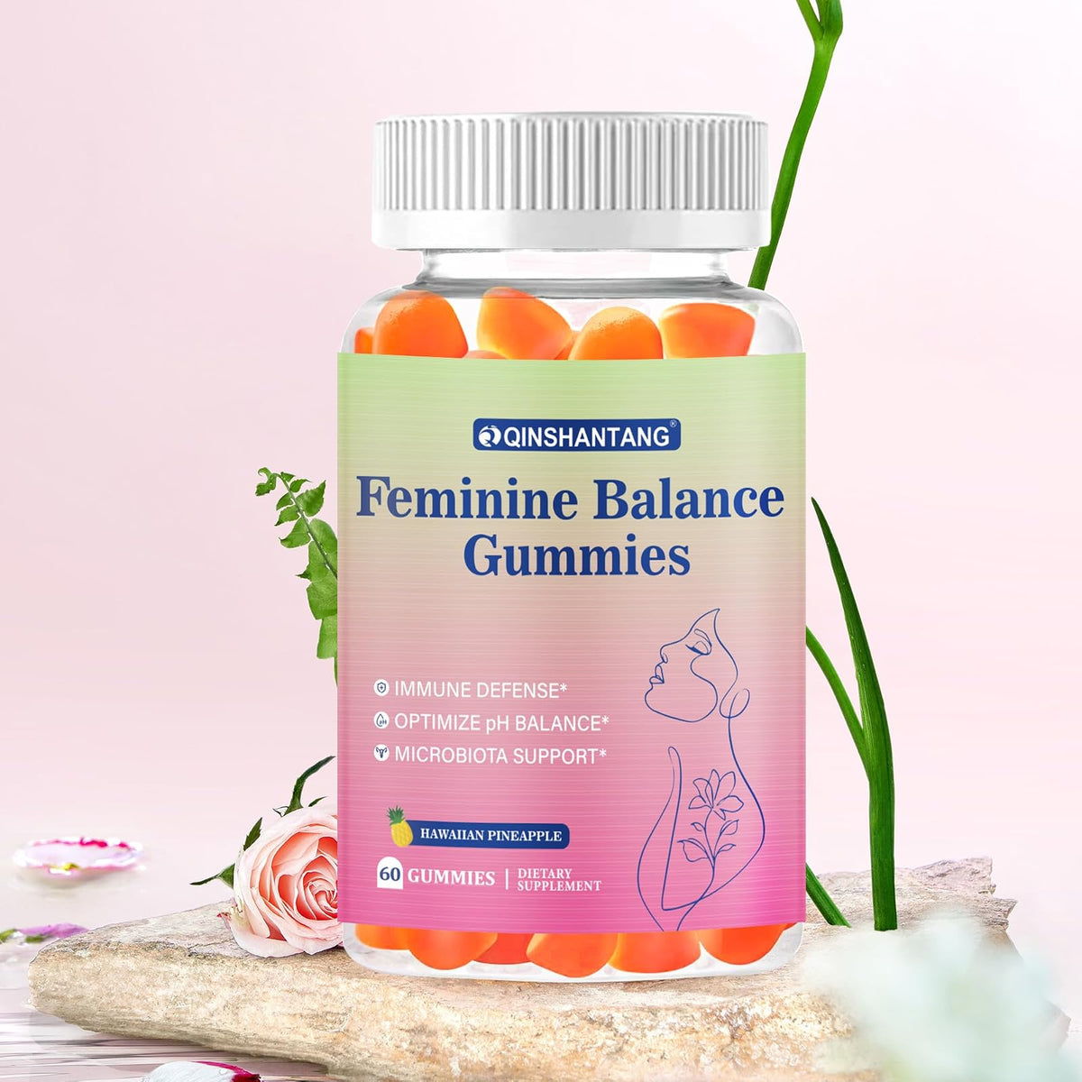 Delicious pineapple vitamins for daily balance