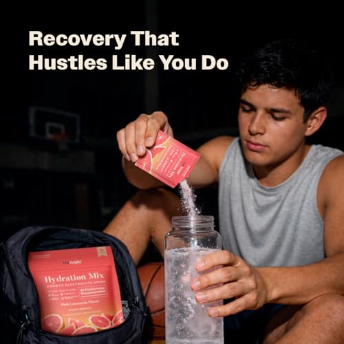 delicious pink lemonade hydration boost