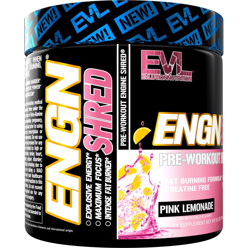 Delicious pink lemonade pre-workout drink