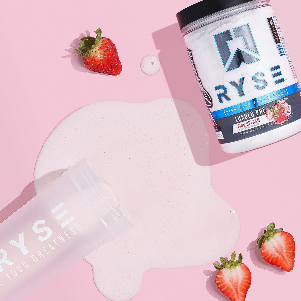 Delicious Pink Splash pre-workout flavour