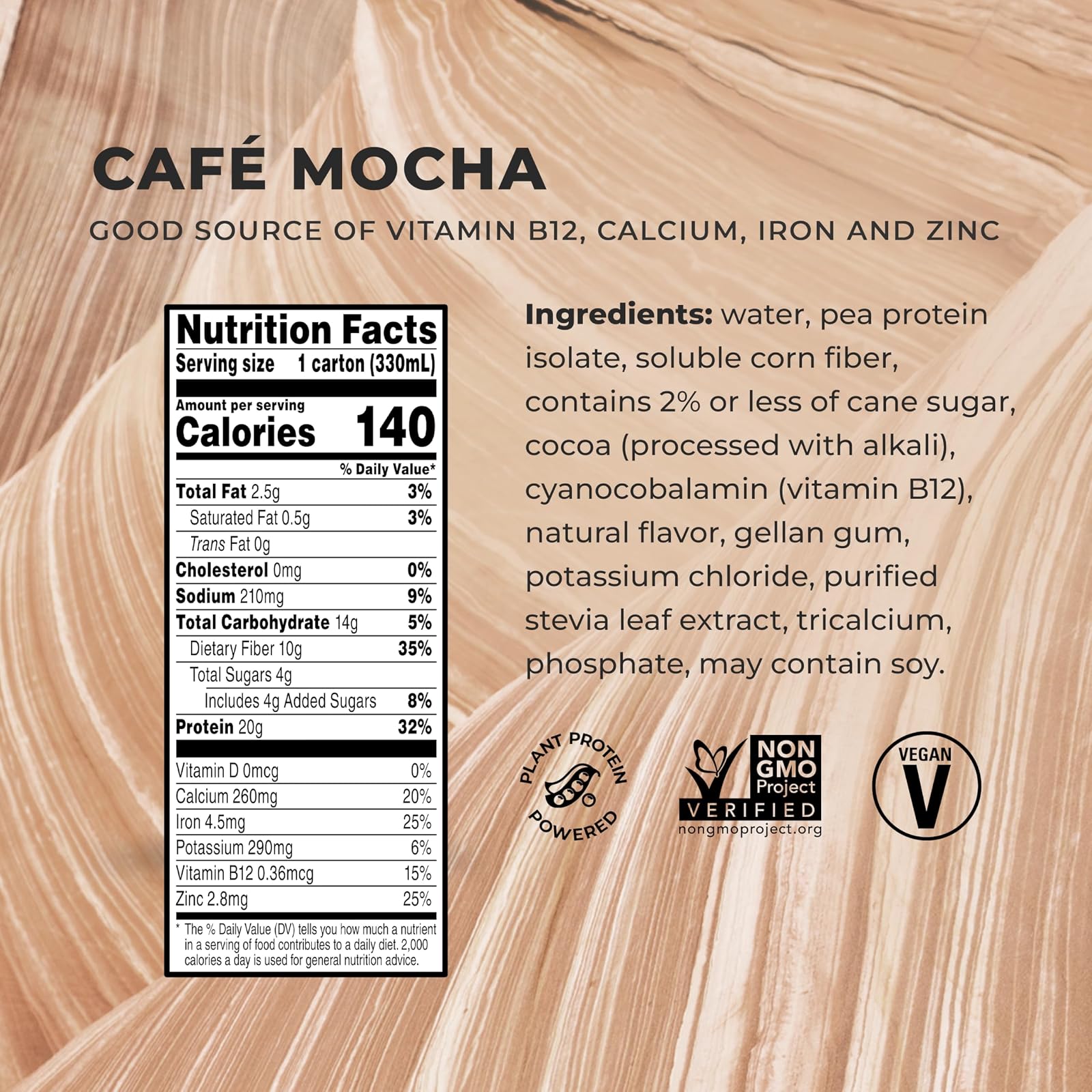 delicious plant based protein drink