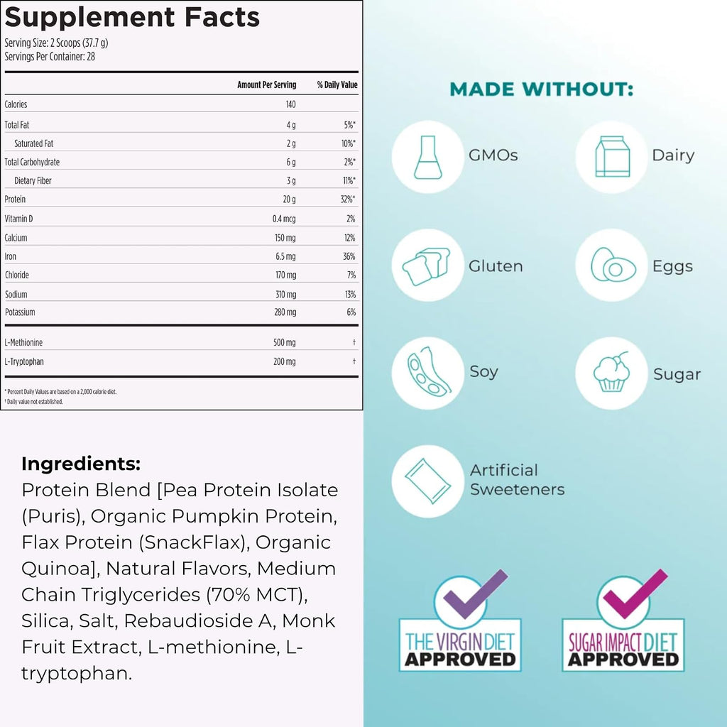 delicious plant based protein powder