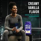 delicious plant based vanilla flavour