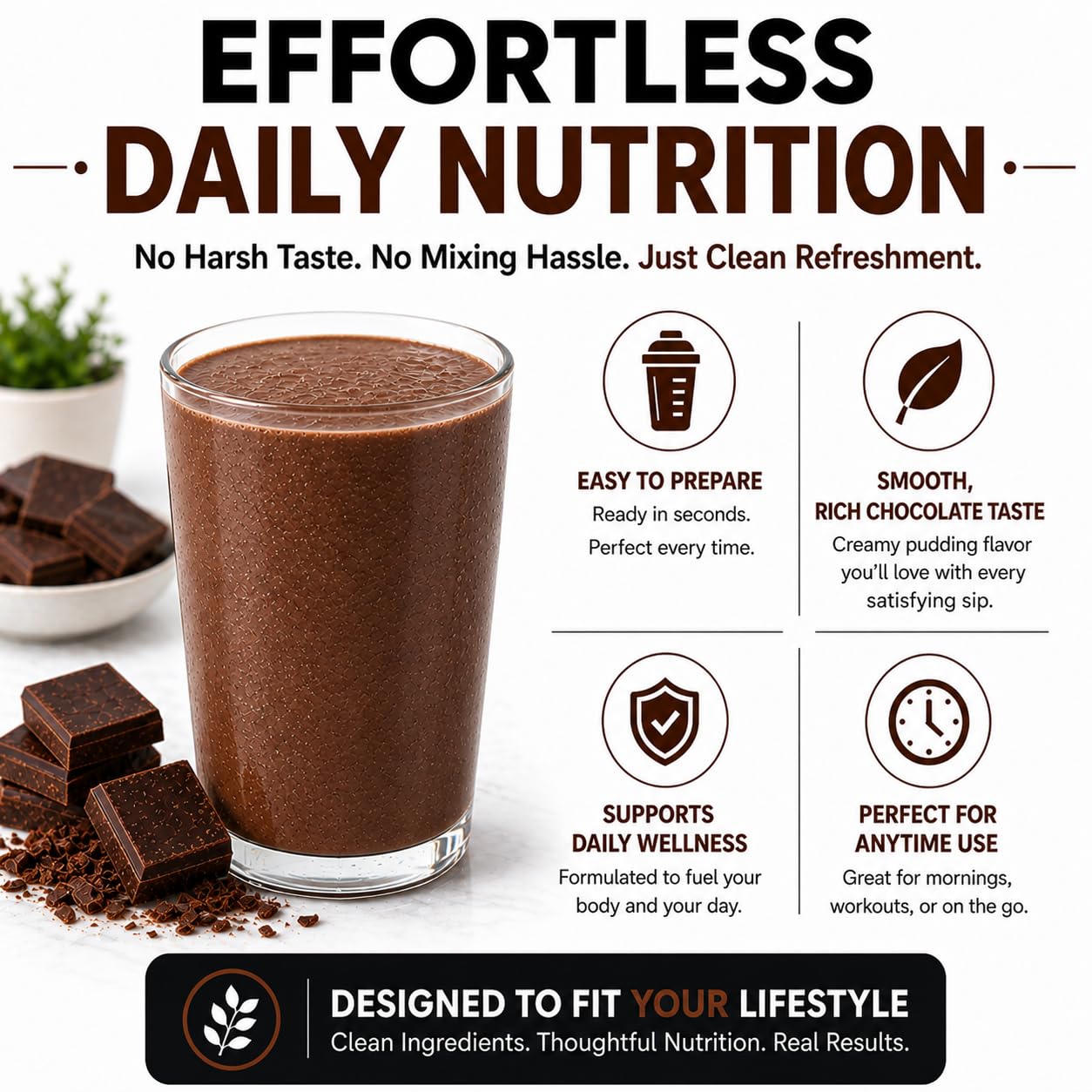 delicious plant protein pudding recipe