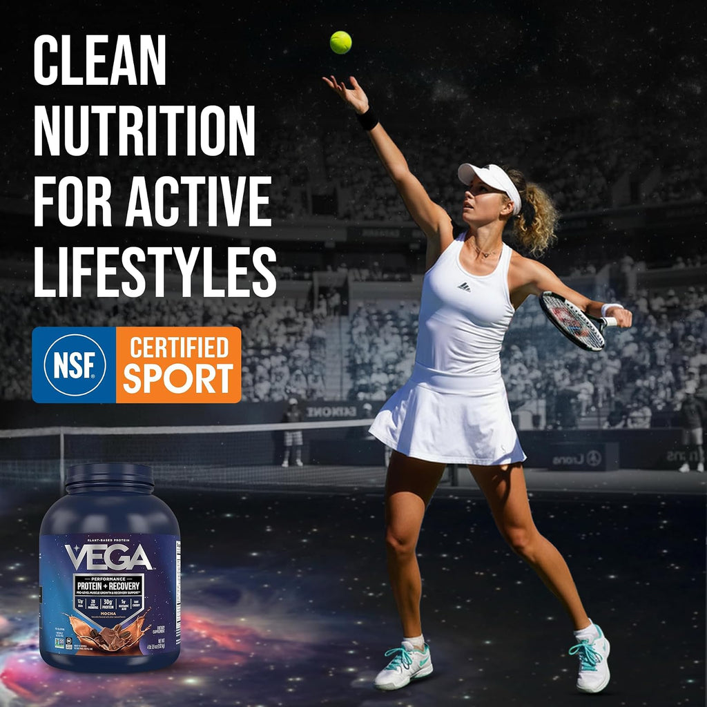 delicious plant protein recovery shake