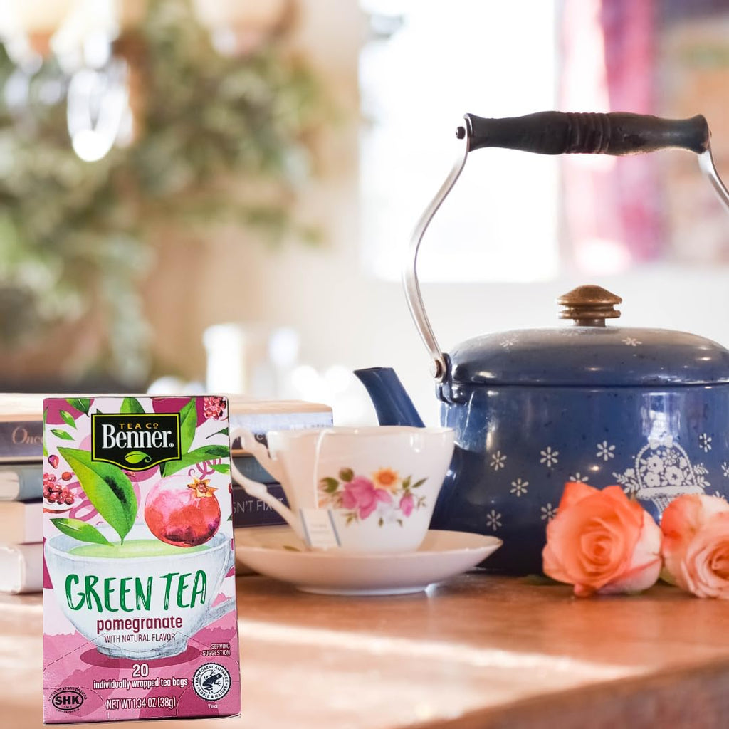 delicious pomegranate tea for wellness