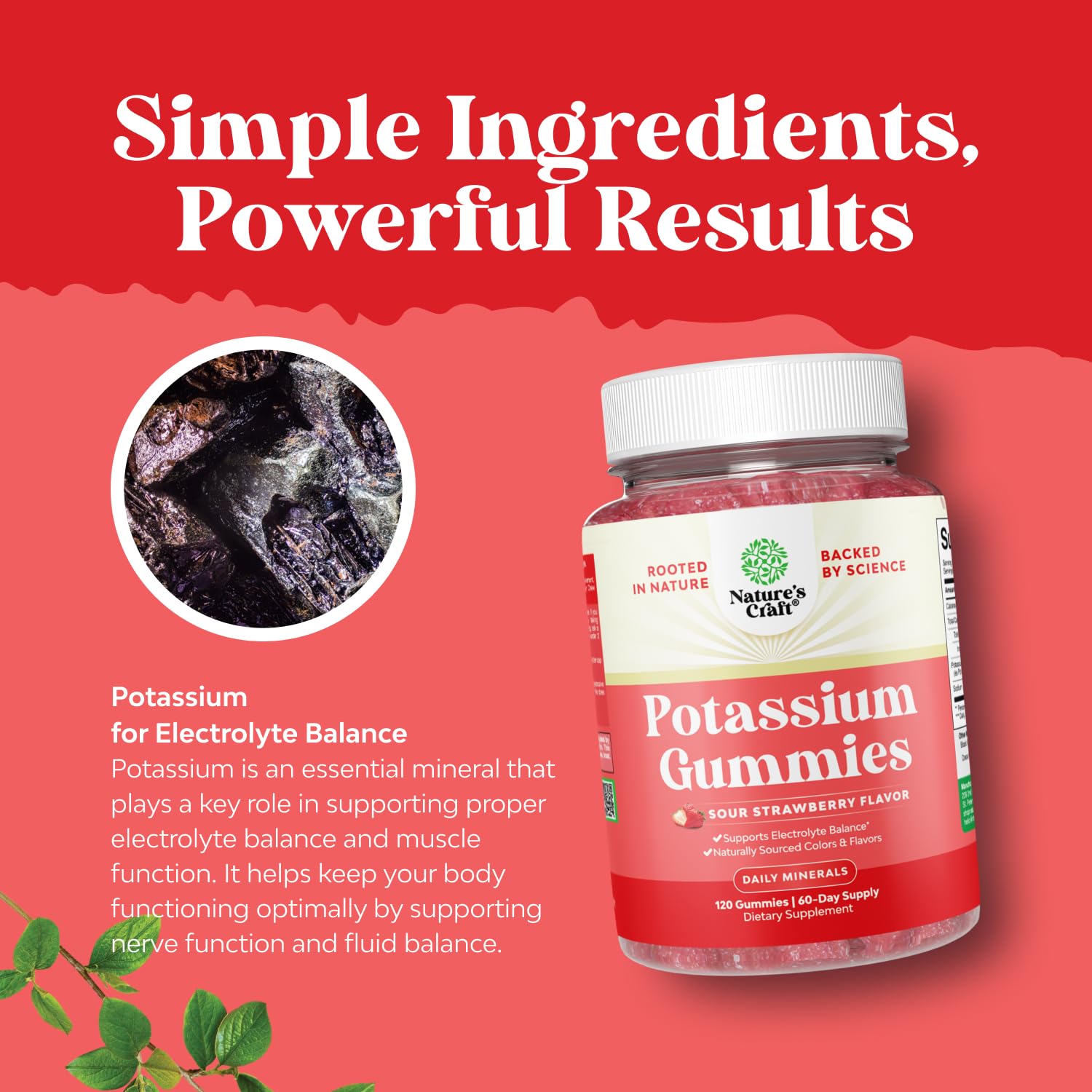 delicious potassium citrate for health
