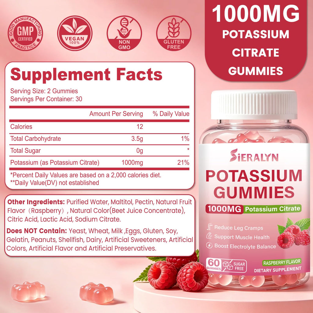 delicious potassium citrate gummies