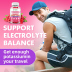 Delicious potassium gummies for daily nutrition