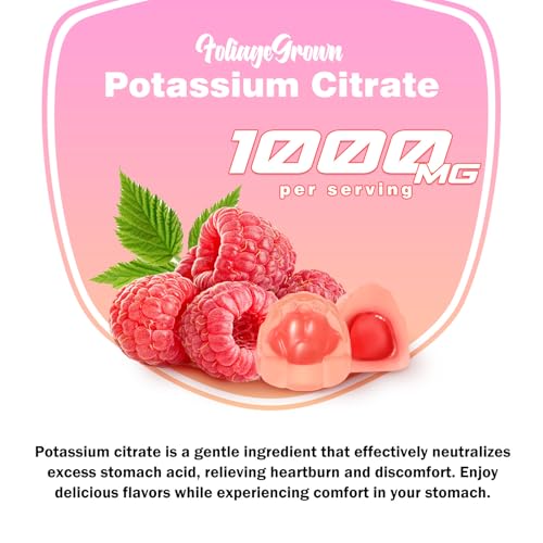Delicious potassium gummies for easy intake