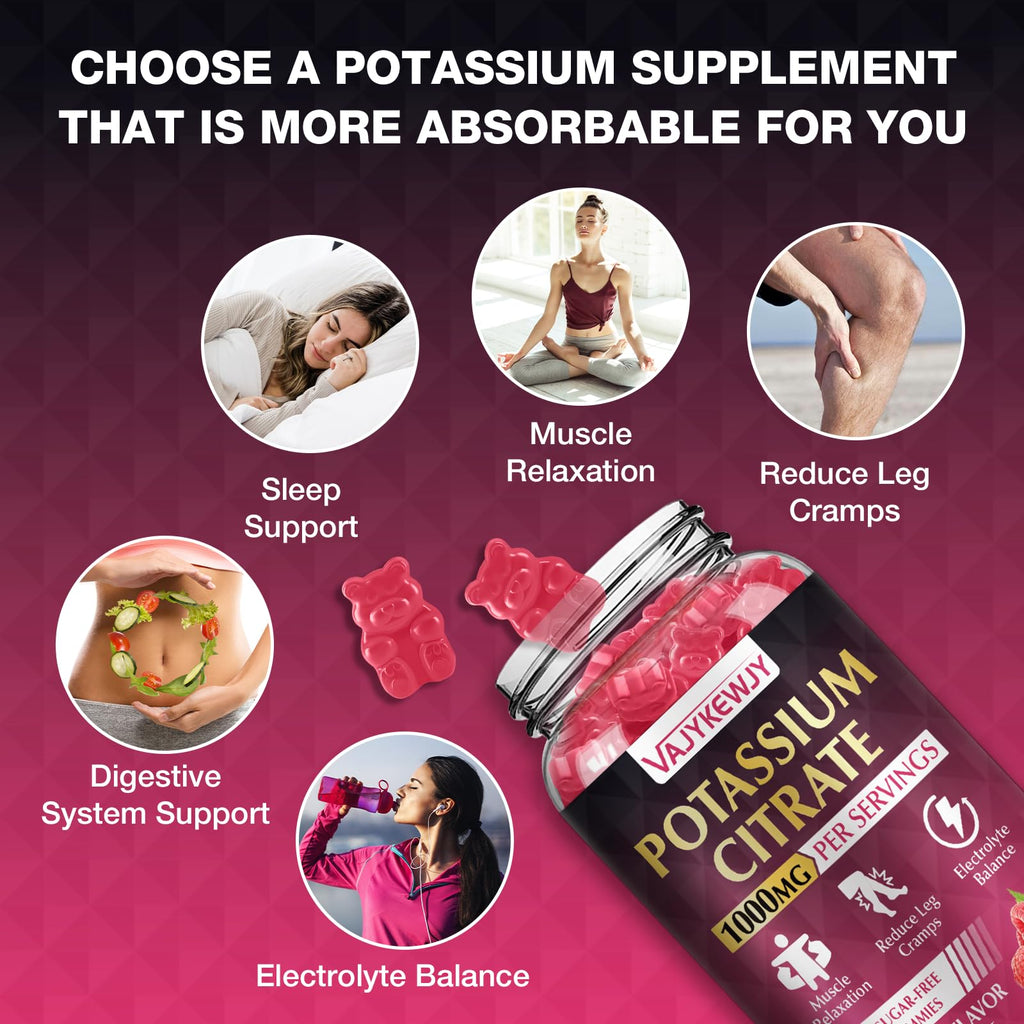 delicious potassium gummies for hydration