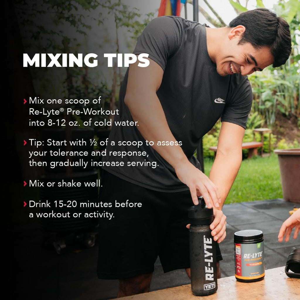 delicious pre-workout drink for athletes