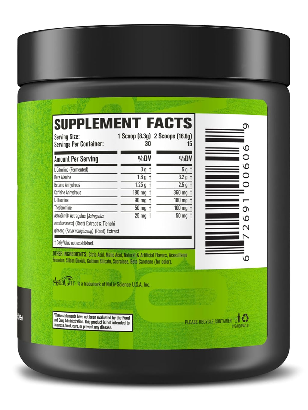 delicious pre workout drink mix for athletes