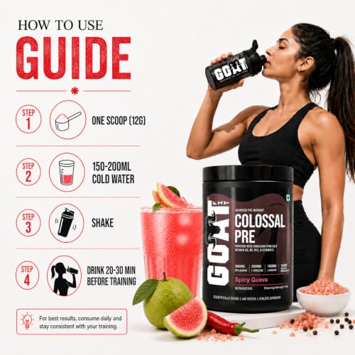 delicious pre-workout drink mix