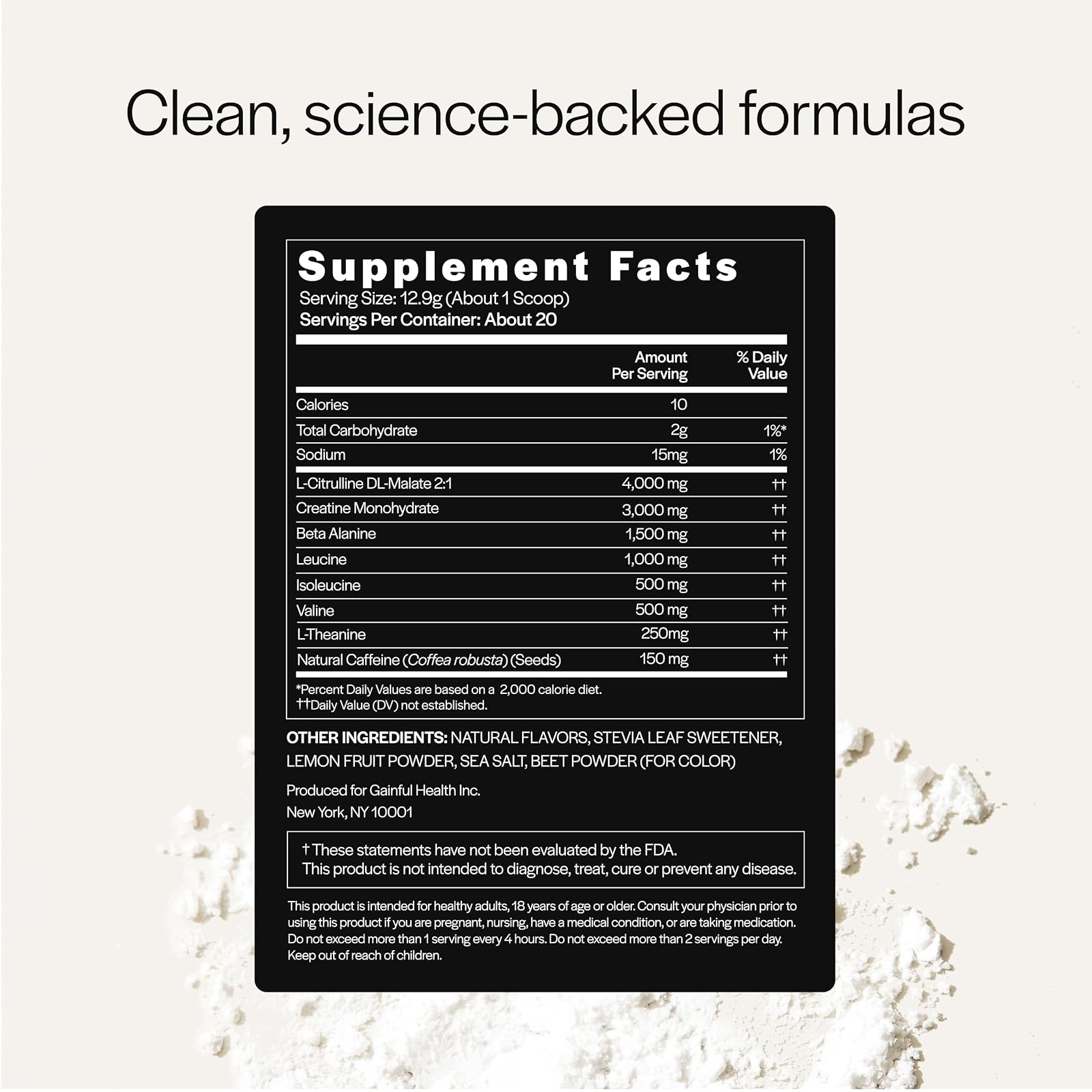 delicious pre-workout powder for athletes