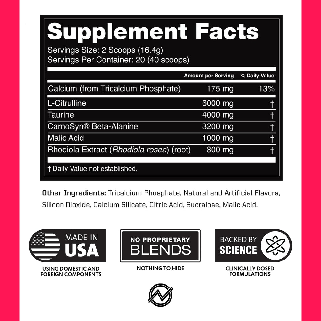 delicious pre-workout powder for athletes