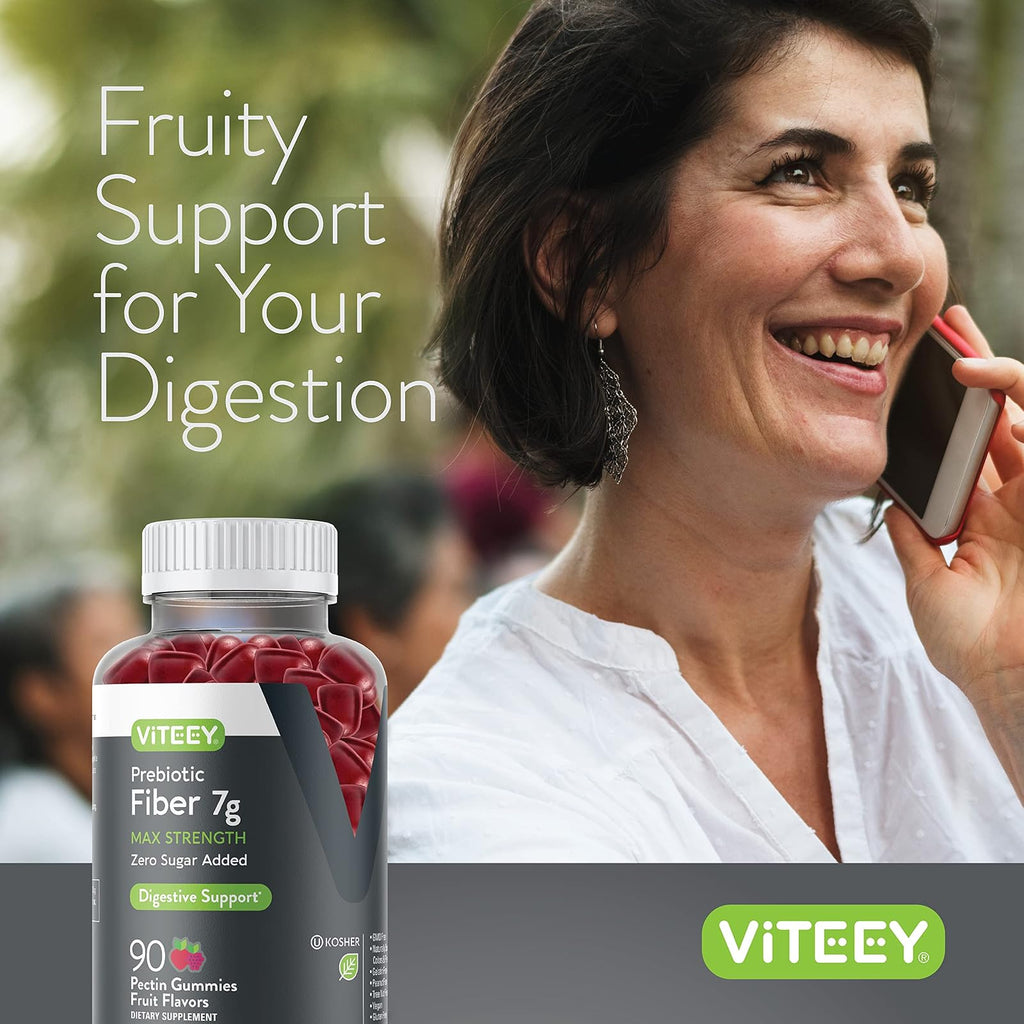 delicious prebiotic fiber supplement gummies