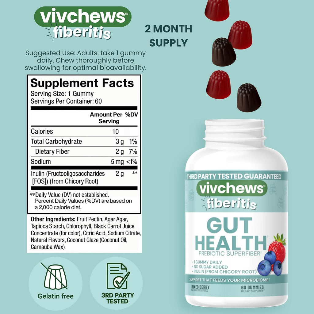 delicious prebiotic gummies for adults