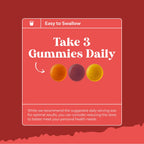 Delicious prebiotic gummies for digestive support