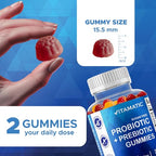 Delicious prebiotic gummy supplements