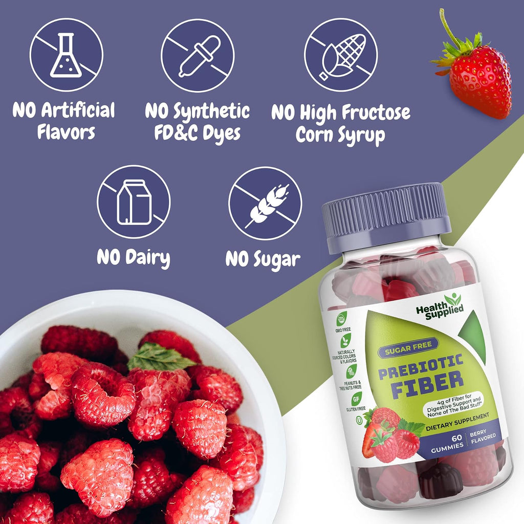 Delicious prebiotics for gut wellness