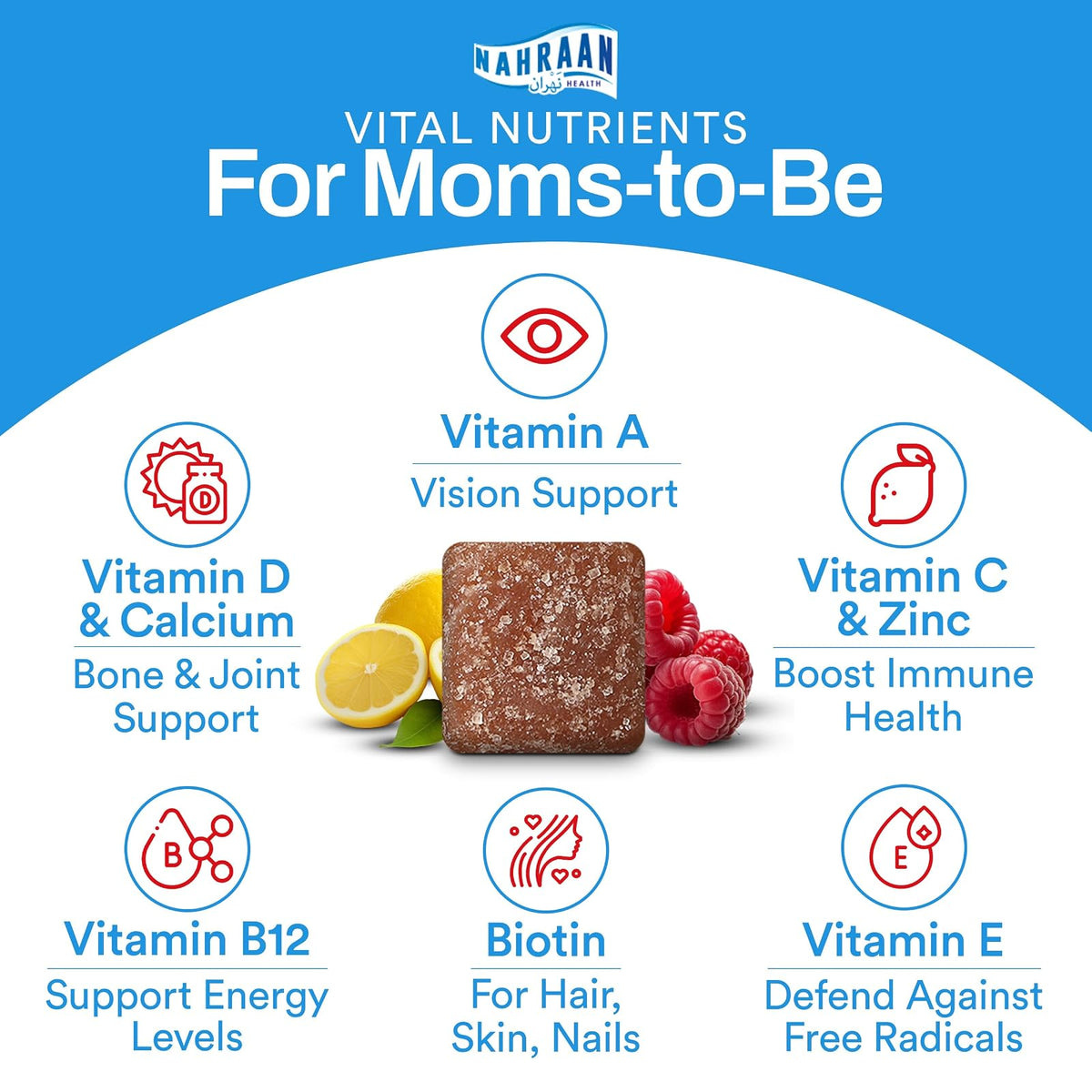 Delicious prenatal gummies for moms