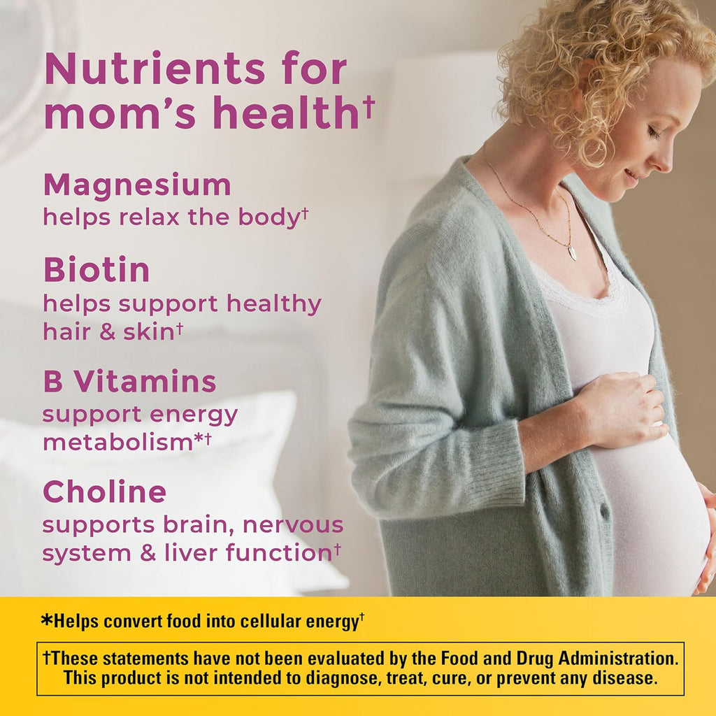 Delicious prenatal gummies with folic acid