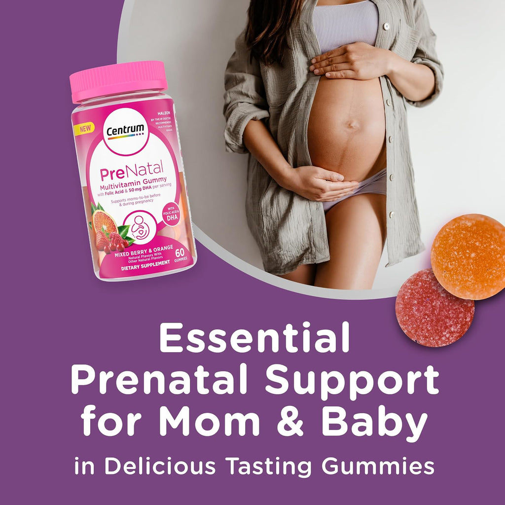 delicious prenatal gummy vitamins for pregnancy