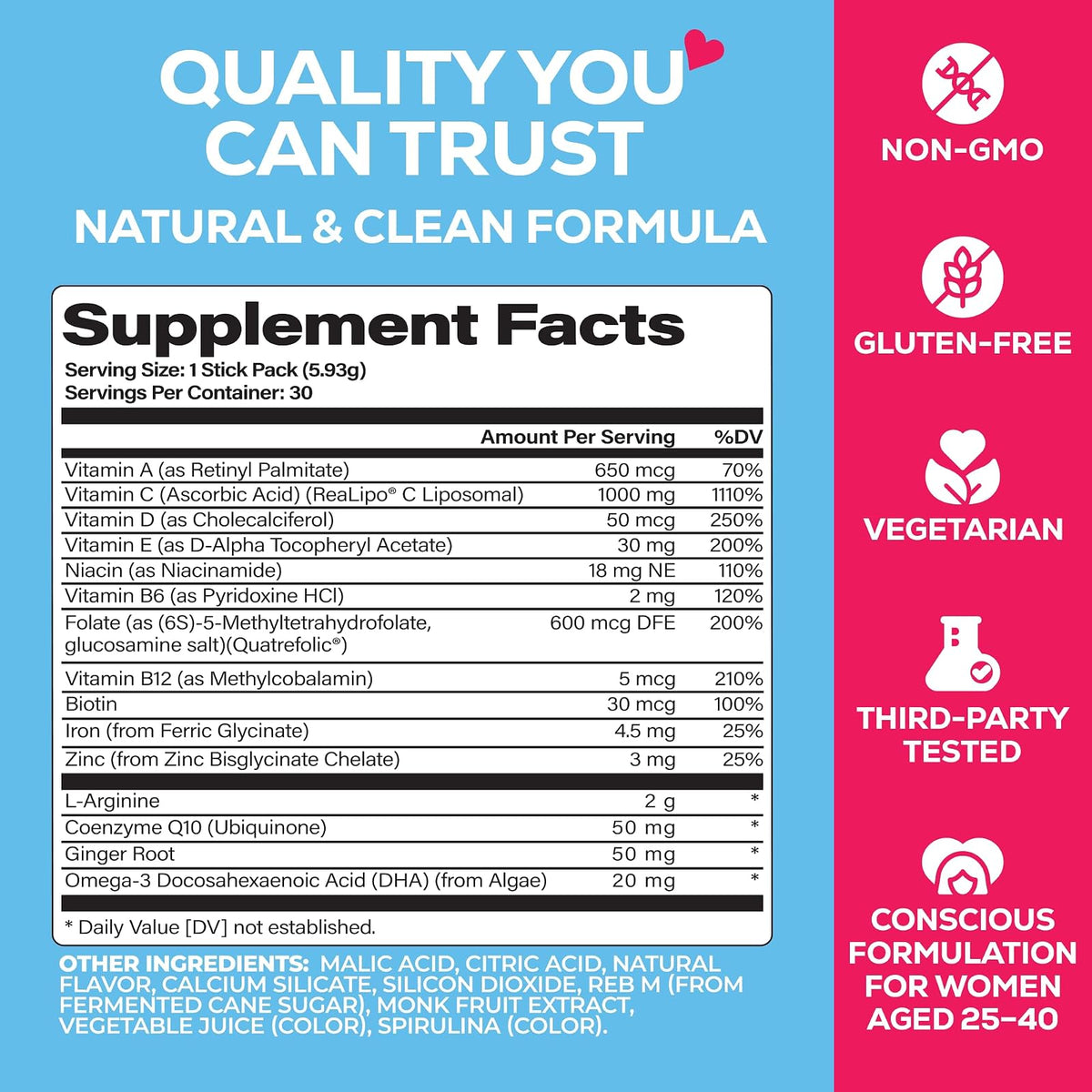 delicious prenatal vitamin drink option