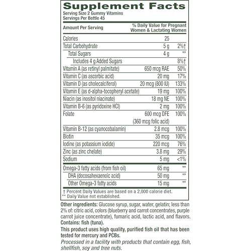 delicious prenatal vitamin gummies for health
