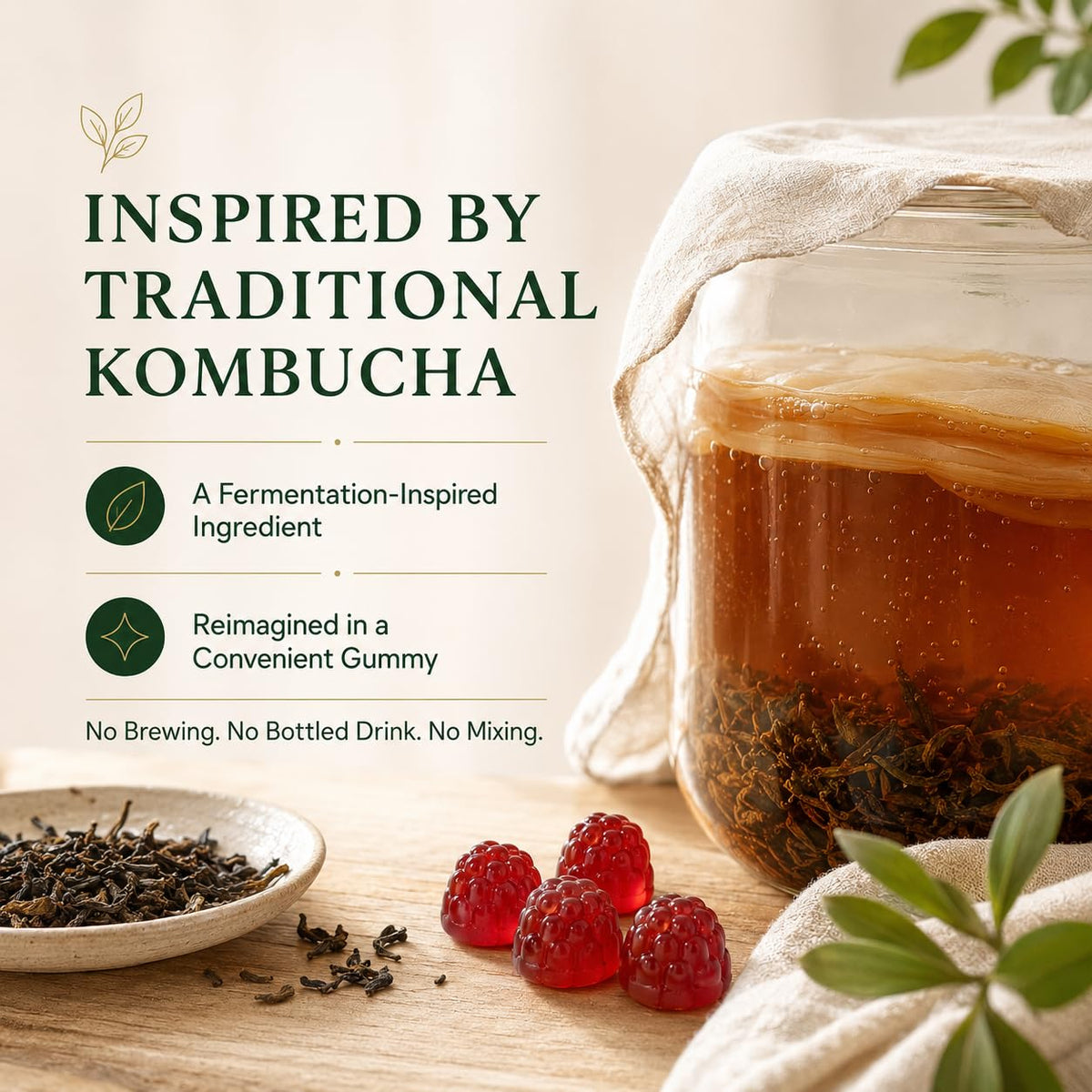 Delicious probiotic gummies for daily wellness