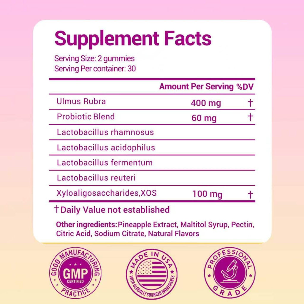 delicious probiotic gummies for digestion