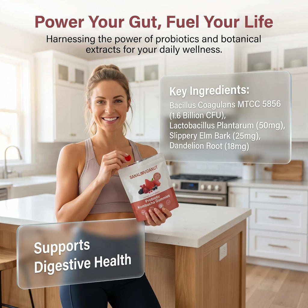 Delicious probiotic gummies for digestion