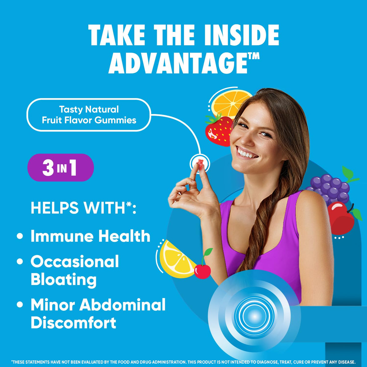 Delicious probiotic gummies for everyday wellness