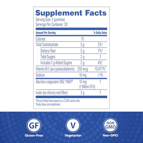 Delicious probiotic gummies for gut balance