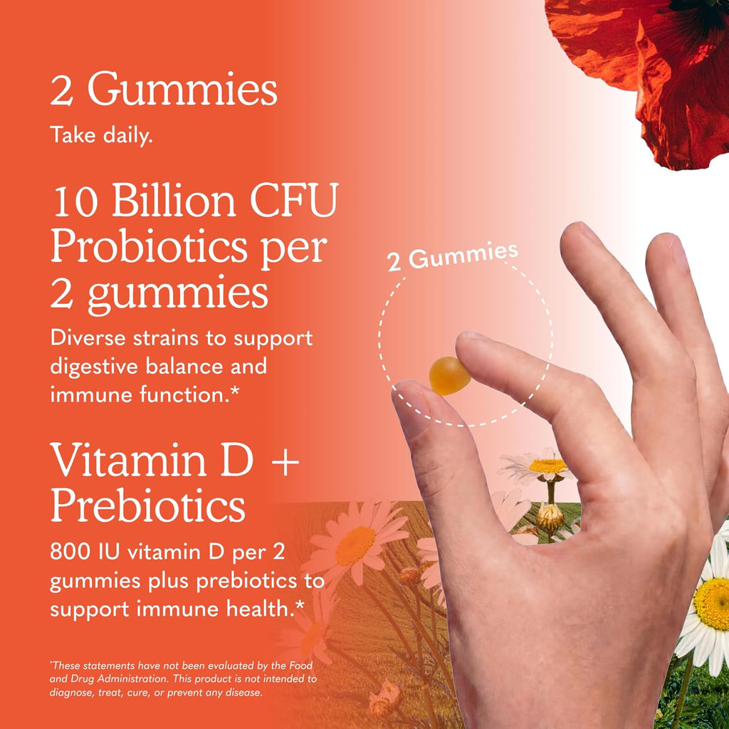 Delicious probiotic gummies for kids