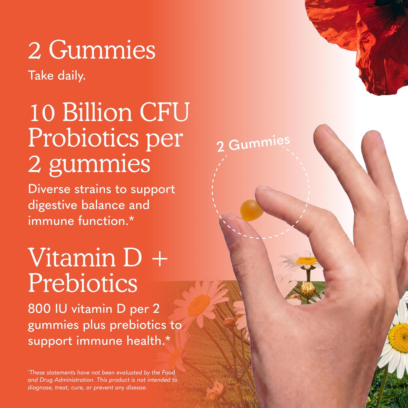 Delicious probiotic gummies for kids