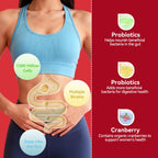 Delicious probiotic gummies for women
