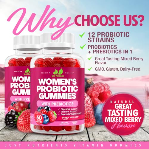 delicious probiotic gummies for women