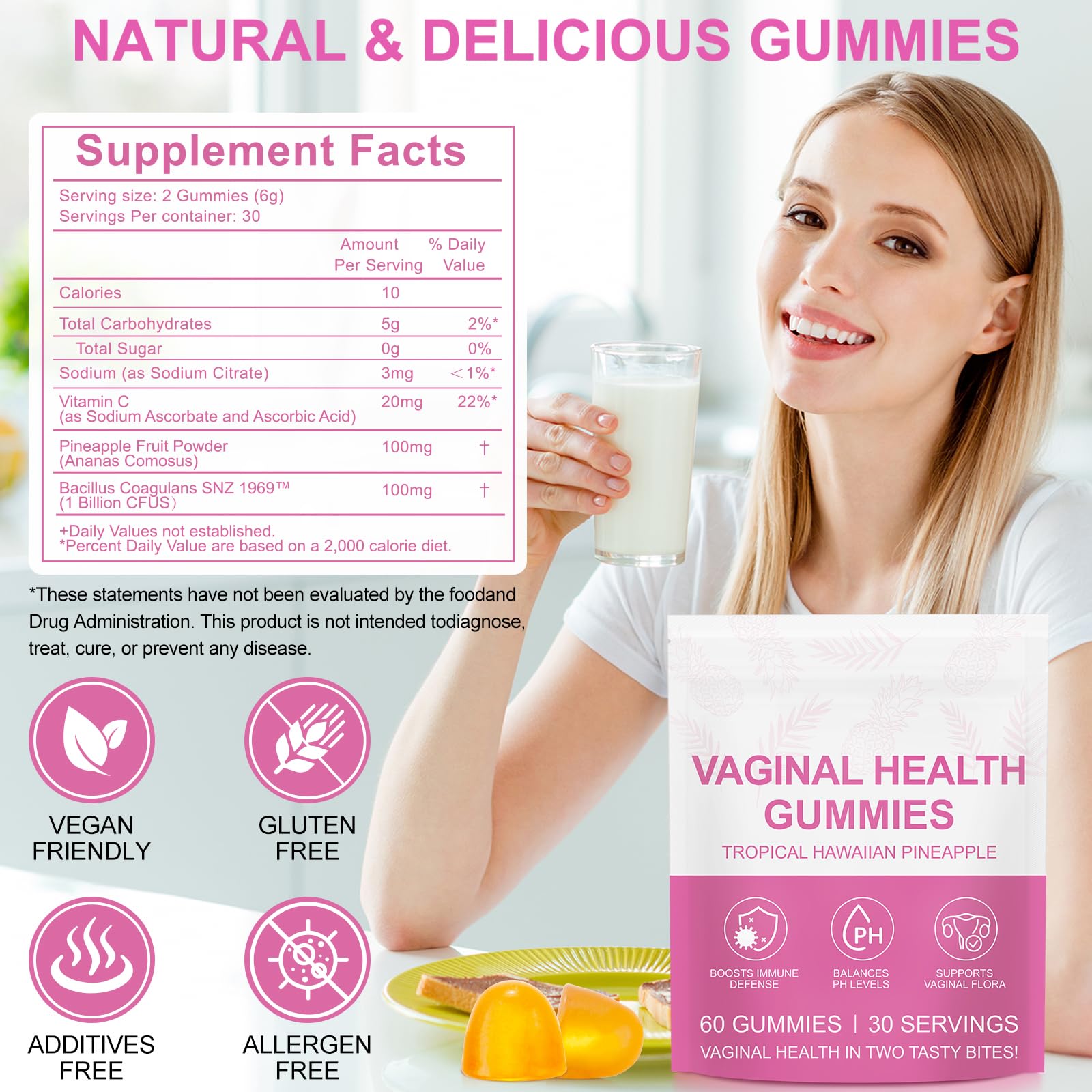 Delicious probiotics for gut health