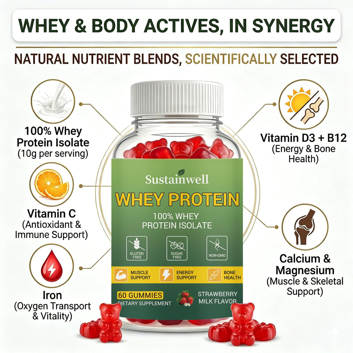 delicious protein gummies for athletes