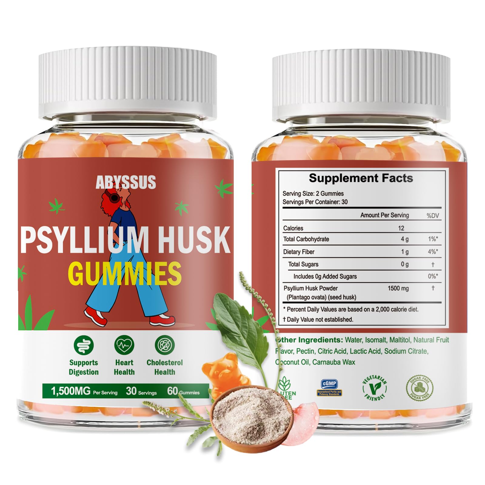delicious psyllium husk digestive support