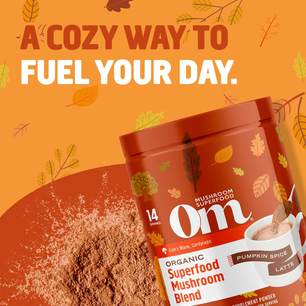 delicious pumpkin spice mushroom drink
