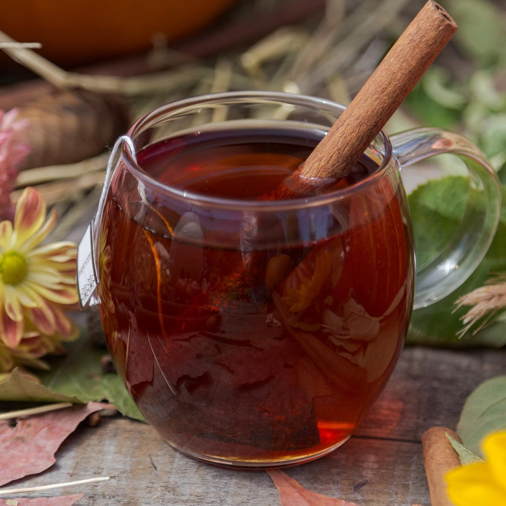 delicious pumpkin spice tea bags
