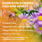 delicious quercetin gummies for daily health