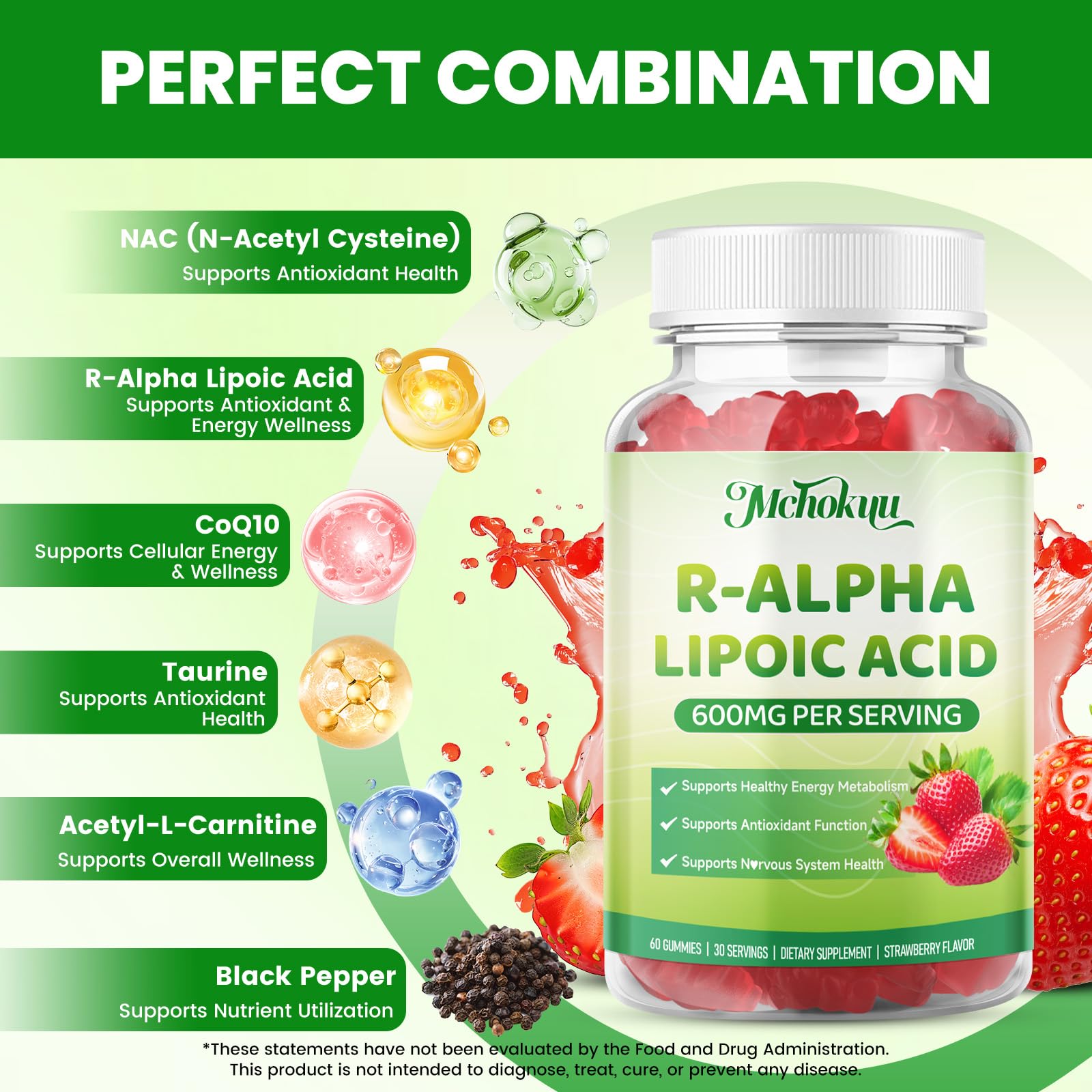 Delicious R-Alpha Lipoic Acid gummies